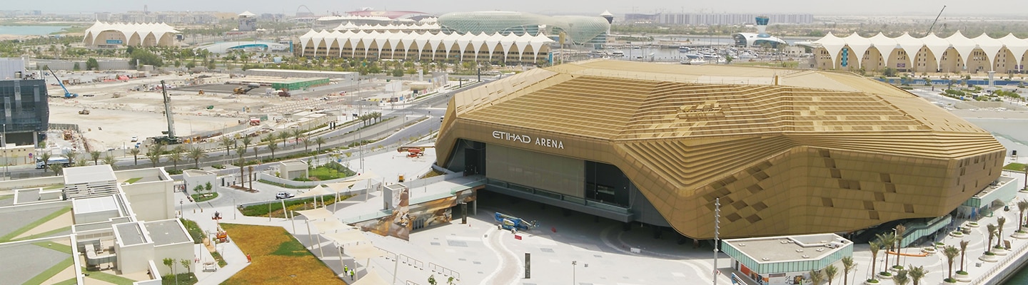 How to find us |Etihad Arena|Yas Bay|Yas Island|Abu Dhabi