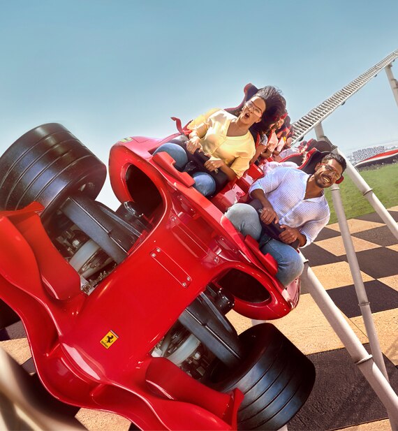 Ferrari World Abu Dhabi - Home to the World's Fastest Rollercoaster