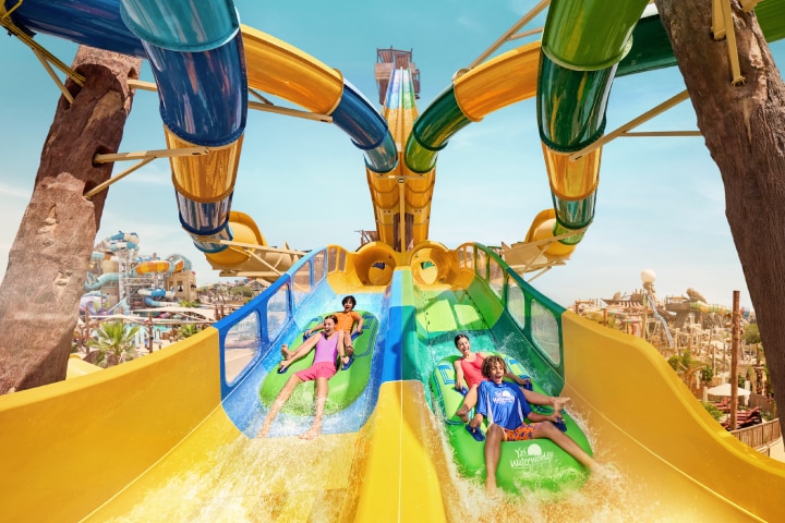 Zomorod Falls - Yas Waterworld